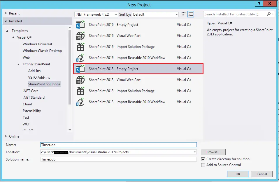 How To Create Sharepoint Timer Job Programmatically Code Sharepoint