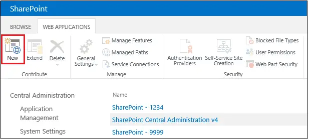 How To Create Web Application In SharePoint Code SharePoint